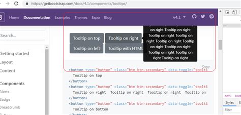 When Tooltip Is Too Long And At The Top Of The Page Its Only Partly Visible Issue