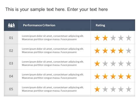 Performance Evaluation PowerPoint Template Powerpoint Templates Presentation Slides Templates