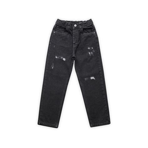 شلوار جین پسرانه مدل دودی سنگشور فیورلا فیورلا