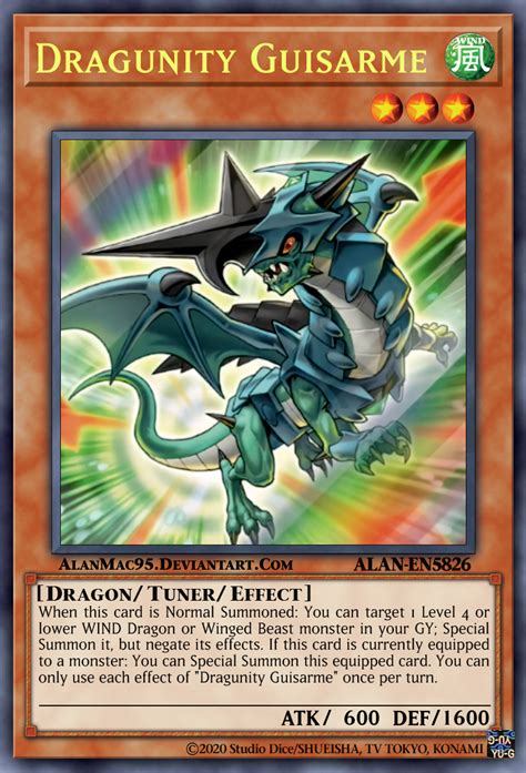 Dragunity Guisarme By Alanmac95 On Deviantart Imagenes De Yugioh Diseño De Personajes Yugioh