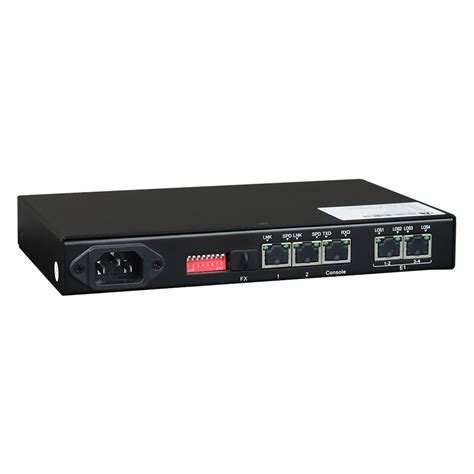 4e1 Tdm Over Ethernet Ip Converter Desktop Type