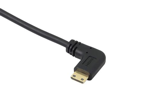 Buy Cerrxian Angle 90 Degree Mini Hdmi To Hdmi Cable Right Angled Mini