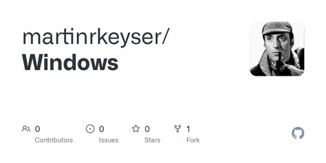 GitHub Martinrkeyser Windows