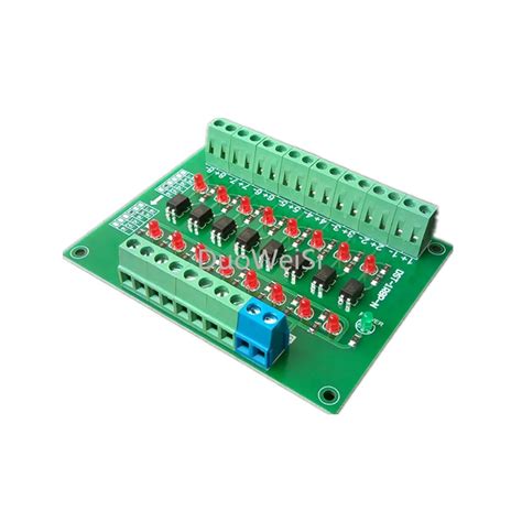 NPN Channel Photoelectric Isolation Module PLC Signal Level Voltage Conversion Board NPN