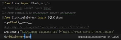 Python3x Flask项目连接mysql数据库测试flask Sqlalchemy测试连接 Csdn博客