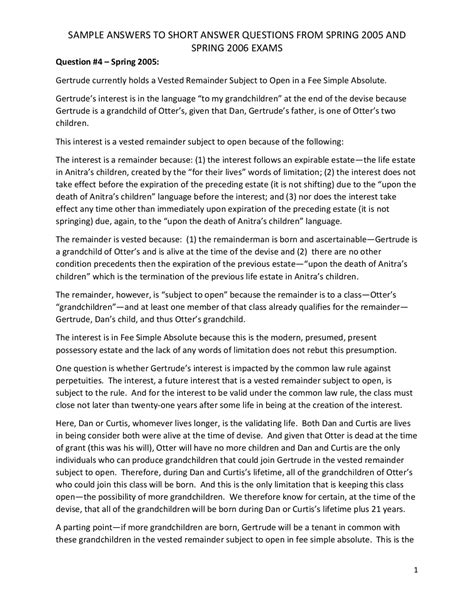 Exam Spring 2005 And 2006 Docsity