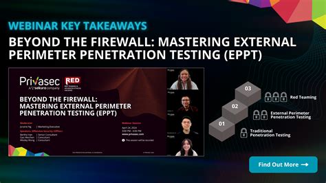 Key Takeaways Beyond The Firewall Mastering External Perimeter Penetration Testing Webinar