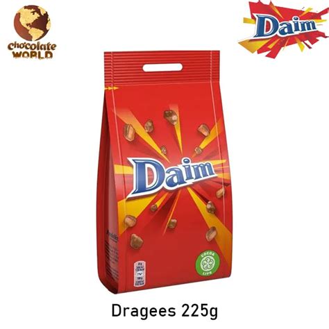 Daim Chocolate Bites Dragee With Crunchy Almonds 225g Made In Sweden