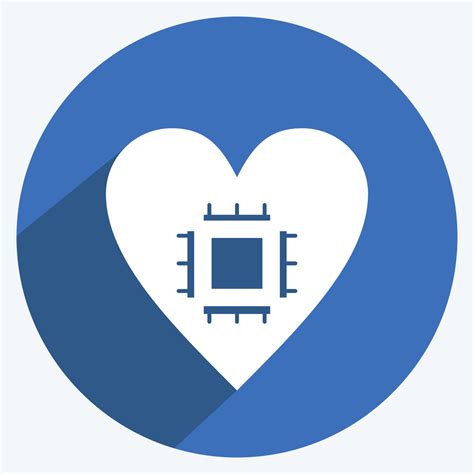Icon Affective Computing Suitable For Data Analytics Symbol Long