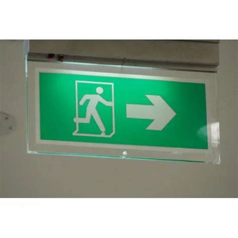 Acrylic Exit Sign Board At Rs 160 Piece In Pune ID 20375847662