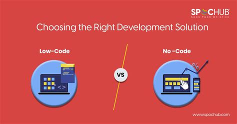 Low Code Vs No Code Choosing The Right Development Solution Spochub