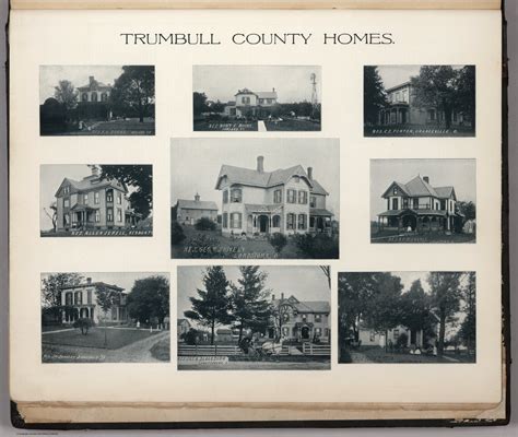 View Trumbull County Homes David Rumsey Historical Map Collection