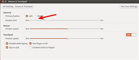 Mouse Double Click Not Working And Double Click Speed Setting Missing
