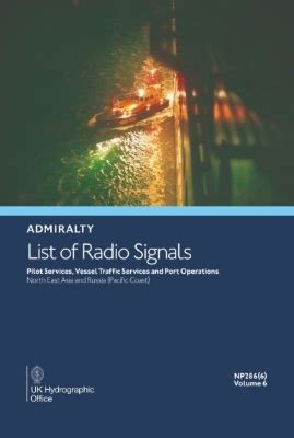 Np2866 Admiralty List Of Radio Signals Volume 6 Part 6 Marine