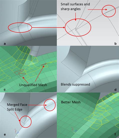 Merge Small Surfaces And Sharp Angles For Qualified Mesh A Initial
