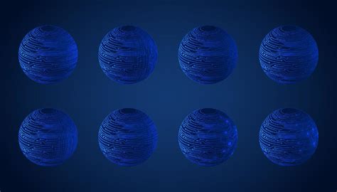 Modern Technology Globe Set 15940426 Vector Art At Vecteezy