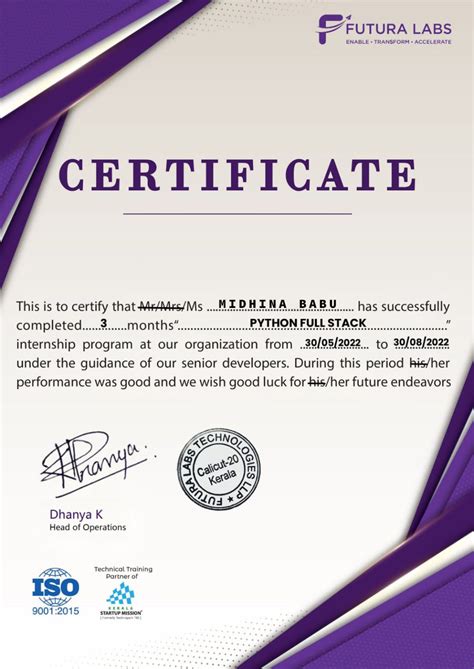 Midhina Babu On Linkedin Python Fullstack Internship