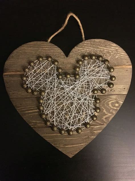 mickey mouse string art etsy string art disney art diy nail string art
