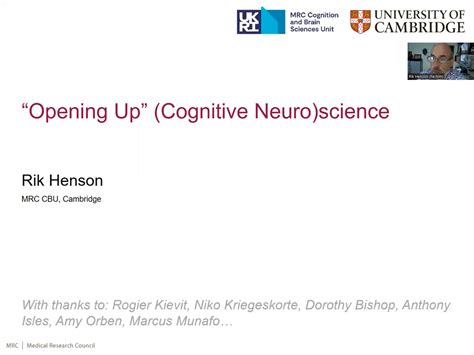Open Science And Reproducibility Cambridge Neuroscience