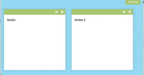 Notes App Using Javascript Html And Css