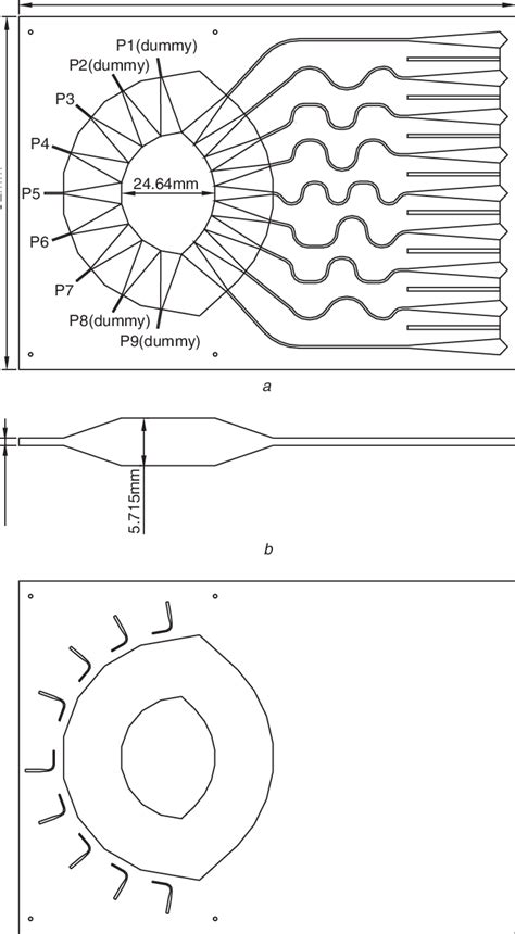 Geometry Of The Dielectric Slab Rotman Lens With Tapered Slot Antenna Download Scientific