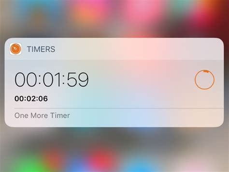 More Timers Widget Widget Widget Design Timers