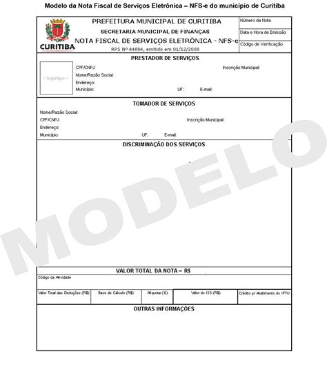 nota curitibana