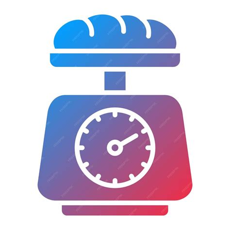 Premium Vector Scale Machine Icon Vector Image Can Be Used For Bakery