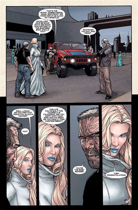 Logan And Emma Marvel Apocalyptic Poster