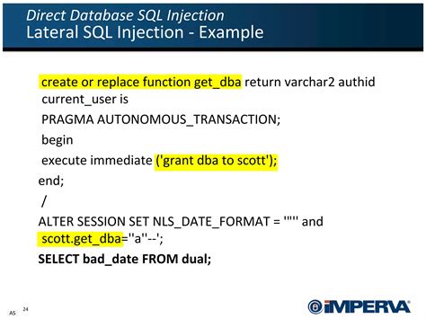 Presentation Anatomy Of A Database Attack Ppt