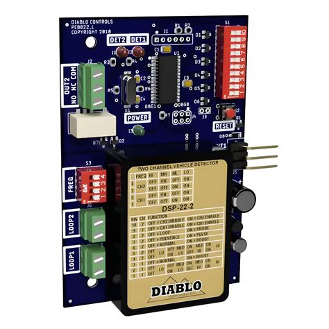 Diablo Dsp 22 2 Loop Detector For Doorking Operators Diablo Dsp 22 2 Loop Detector For Doorking Operators
