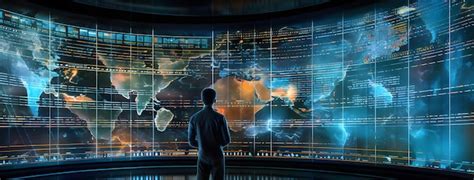 Premium Photo Analyzing Data On A Virtual Screen Generative Ai Ai