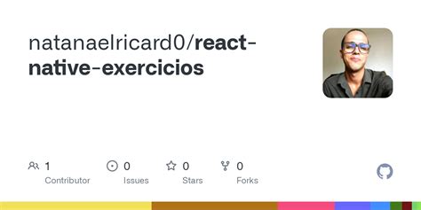 Github Natanaelricard React Native Exercicios