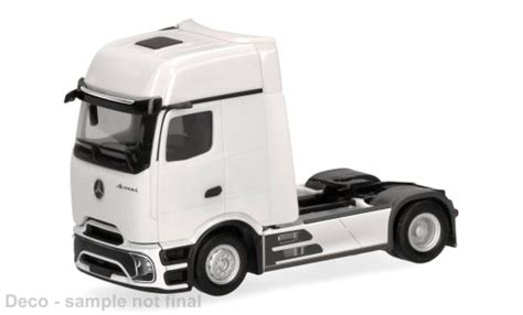 Diecast Model Cars Mercedes Actros 187 Herpa L Gigaspace Weiss 187