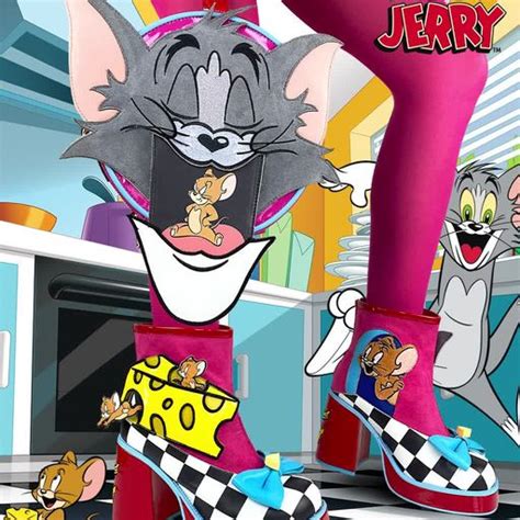 Irregular Choice Tom And Jerry Sneaky Snack Lovely Boutique