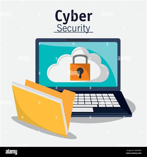 Cyber Security Padlock Design Stock Vector Image And Art Alamy