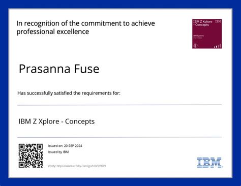 Ibmz Mainframe Certification Ibm Prasanna Fuse