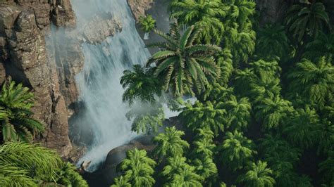 ArtStation Tropical Island Unreal Engine Environment Game Assets Tropical Islands