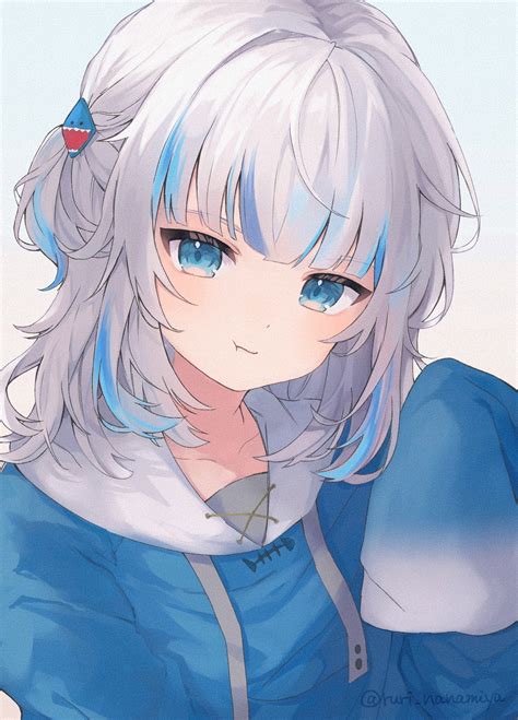 Gawr Gura Hololive And More Drawn By Nanamiya Ruri Danbooru
