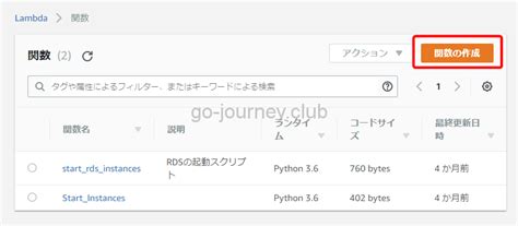 AWSPythonLambda で EC インスタンスを起動停止するプログラムスケジュール化手順 年最新版 レンタルサーバーを使いこなすサイト