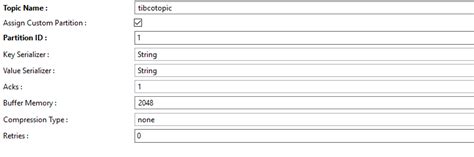 Unable To Connect Kafka Server From Tibco Kafka Connect Confluent