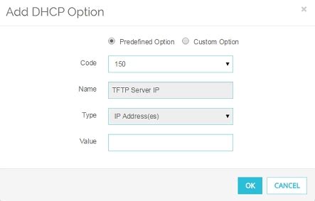 Configure An IPv DHCP Server