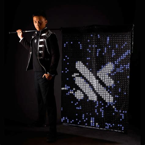 Light Up Flag Led Flag For Performer Light Dance Pro