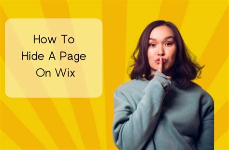 How To Hide A Page On Wix Wiksit