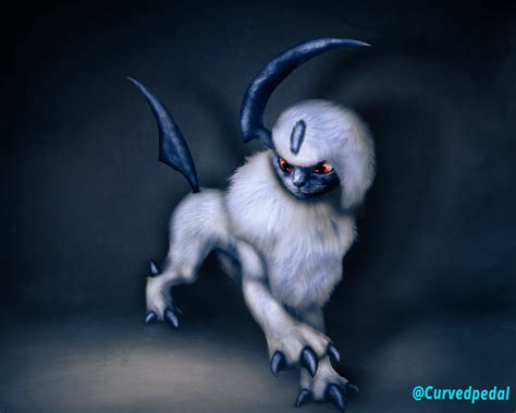 Absol I Created In Photoshop What You Think About The Fur Love Some Feed Back R Pokemonart