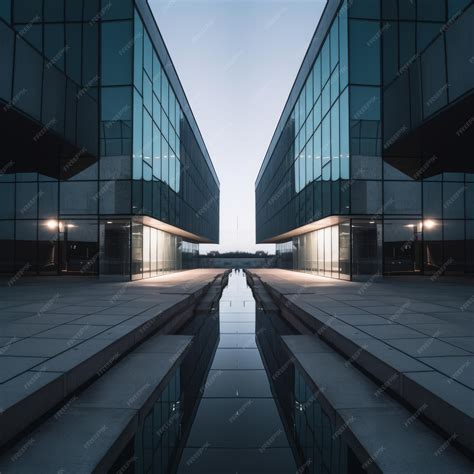 Premium Ai Image The Beauty Of Symmetry In Architecture