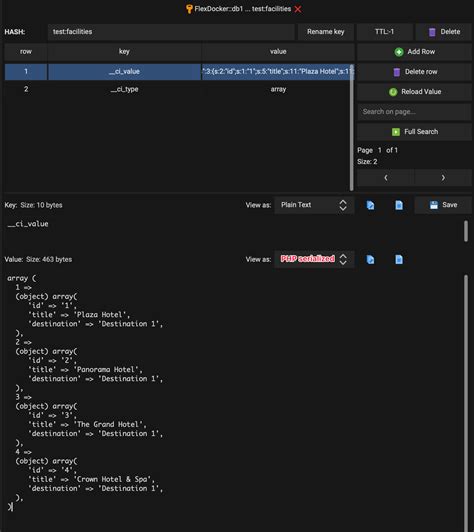 Formatter For Php Serialized Values · Issue 4942 · Redisinsight