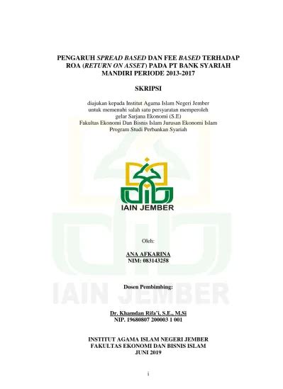 Analisis Dan Interpretasi Secara Simultan