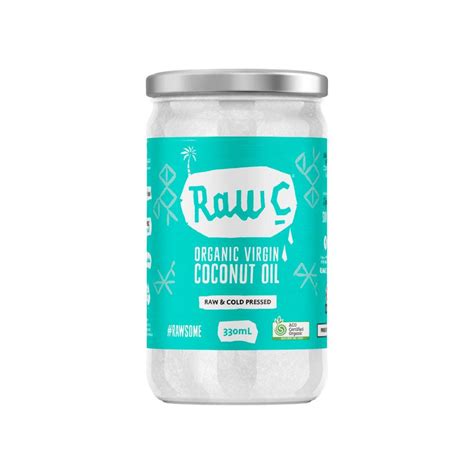 Buy Raw C Organic Coconut Oil 330ml Coles