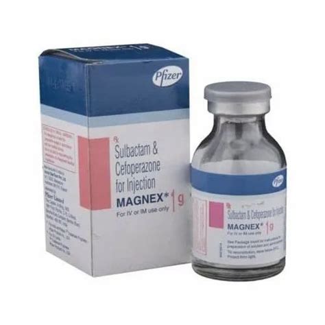 Pfizer Magnex Sulbactam Cefoperazone Injection 1g Prescription At ₹ 300 Vial In Gurgaon